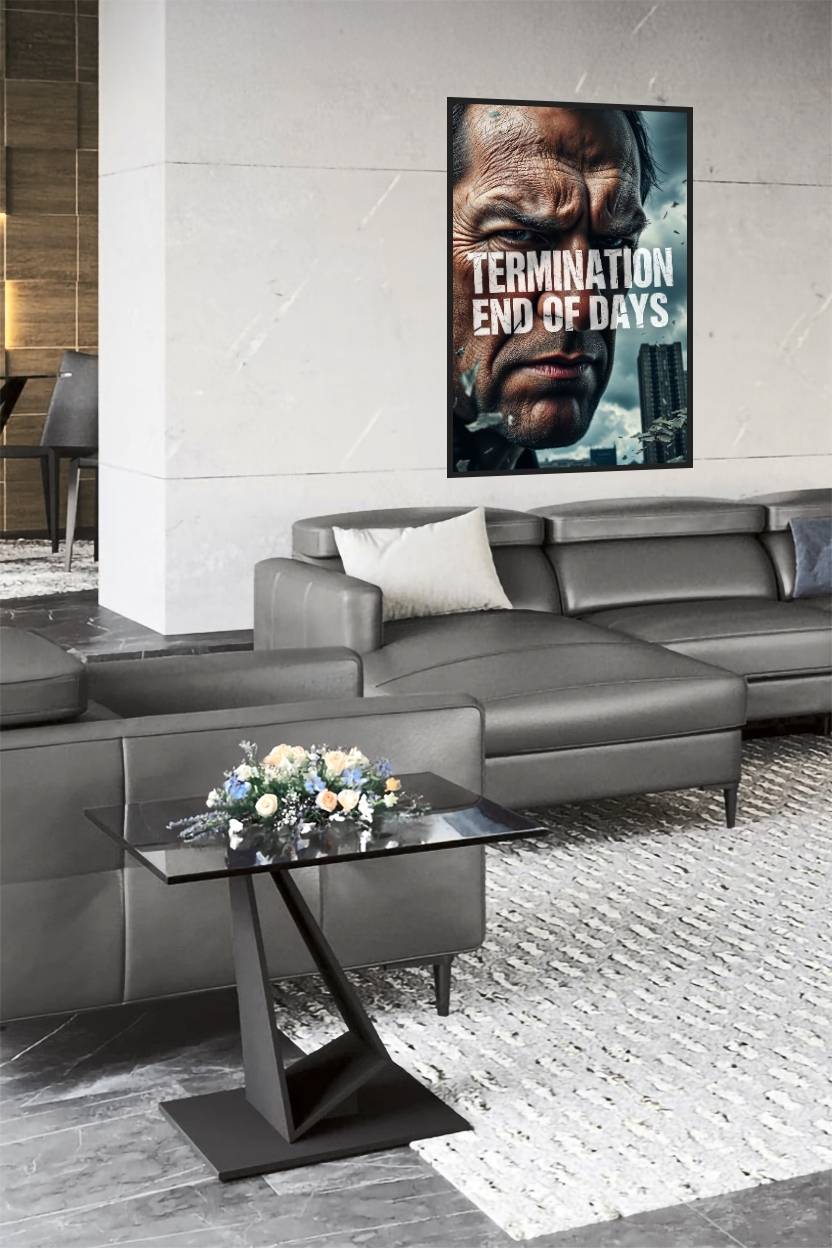 Termination: End of Days – Gritty Action Movie Poster - Wall Art ...